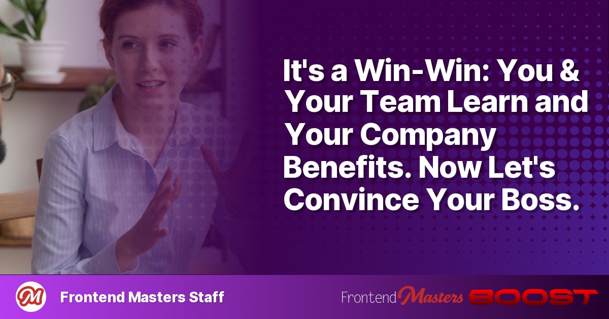 It’s a Win-Win: You & Your Team Learn and Your Company Benefits. Now ...