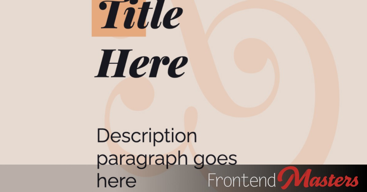 DOM to PNG Directly in the Browser – Frontend Masters Blog