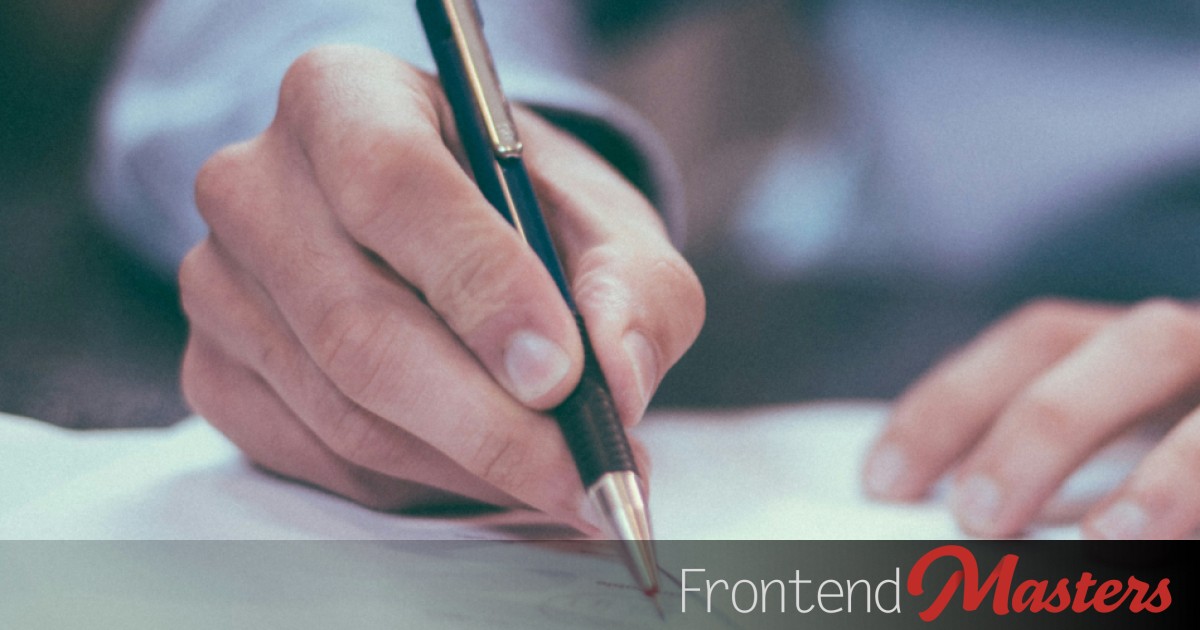 Document Collaboration (with Comments!) – Frontend Masters Blog