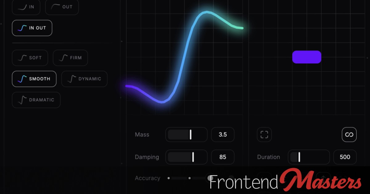 Easing Wizard – Frontend Masters Blog Easing Wizard – Frontend Masters Blog